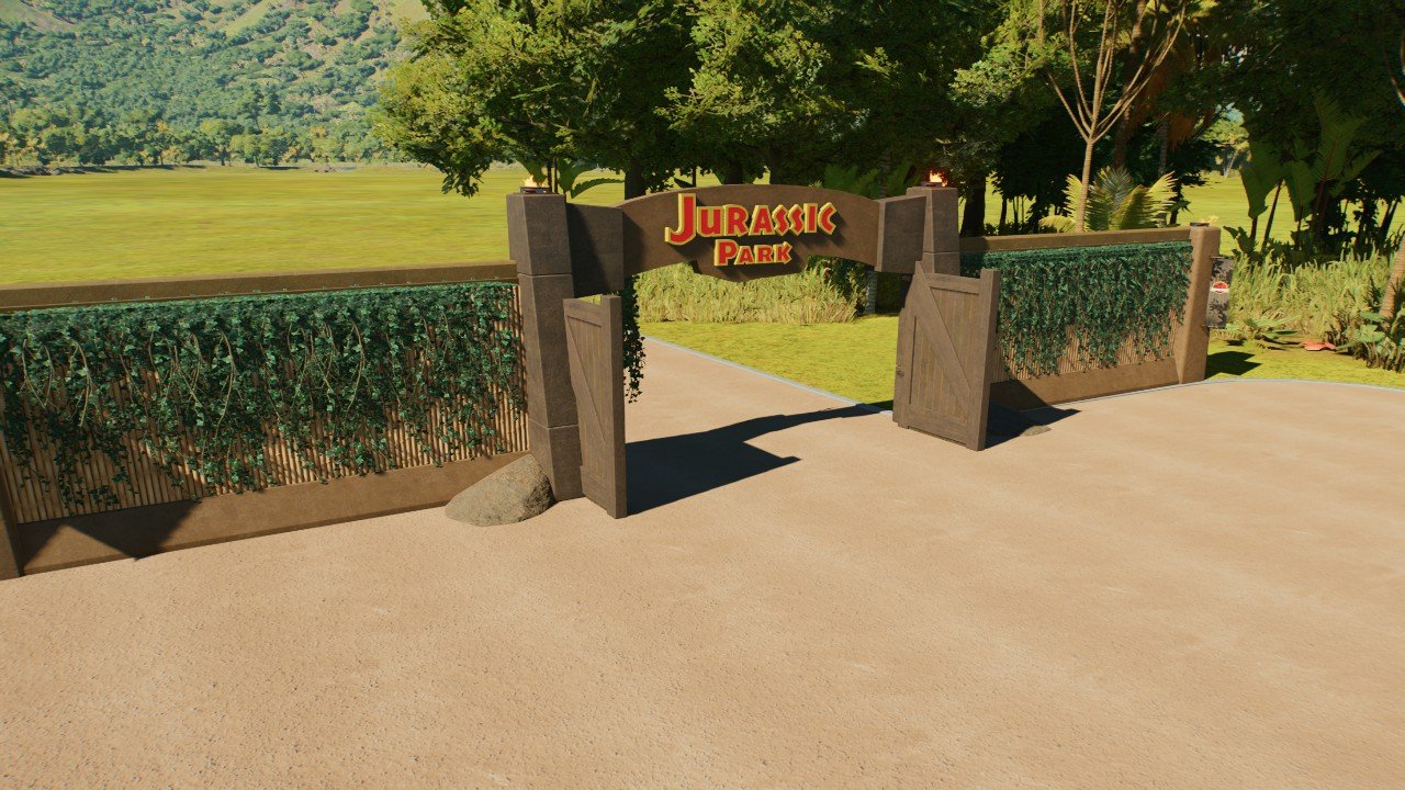 Entry Gate - Workshop - Jurassic World Evolution 3
