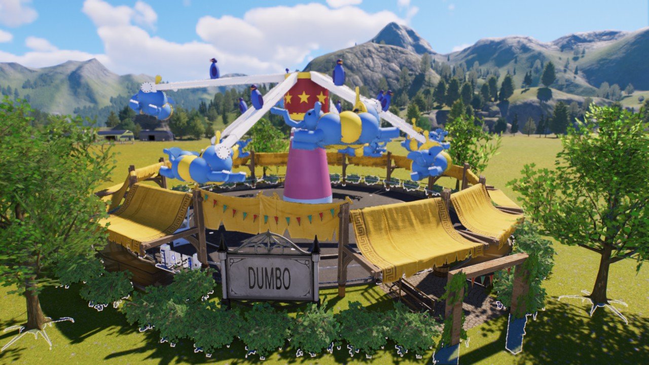 DUMBO - Planet Coaster 2 creation - Frontier Workshop