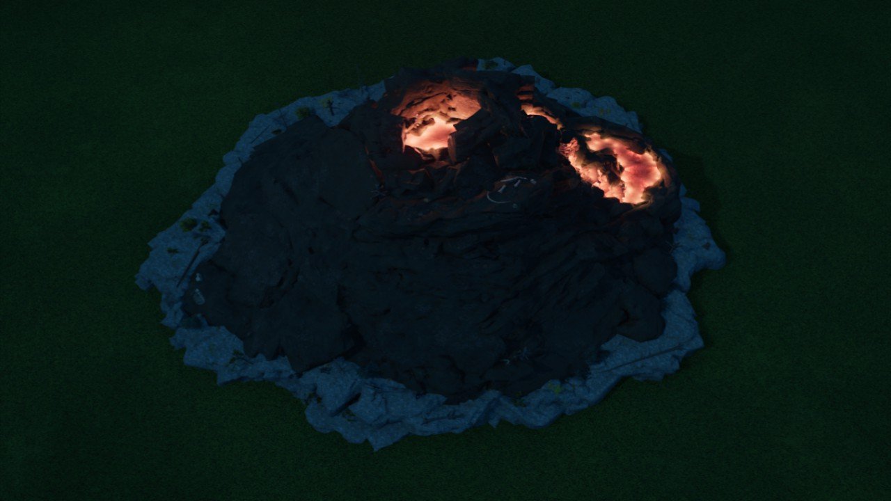 Decorative Volcano - Workshop - Jurassic World Evolution 3