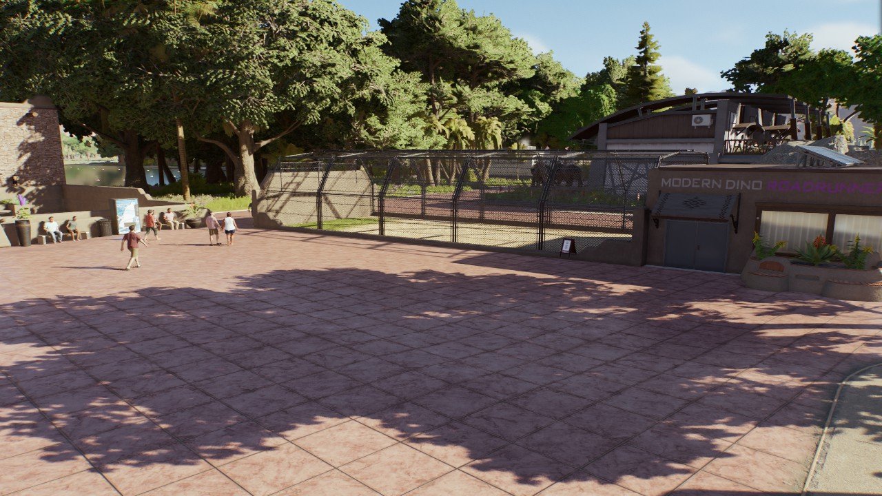 Road runner exhibit - Workshop - Jurassic World Evolution 3