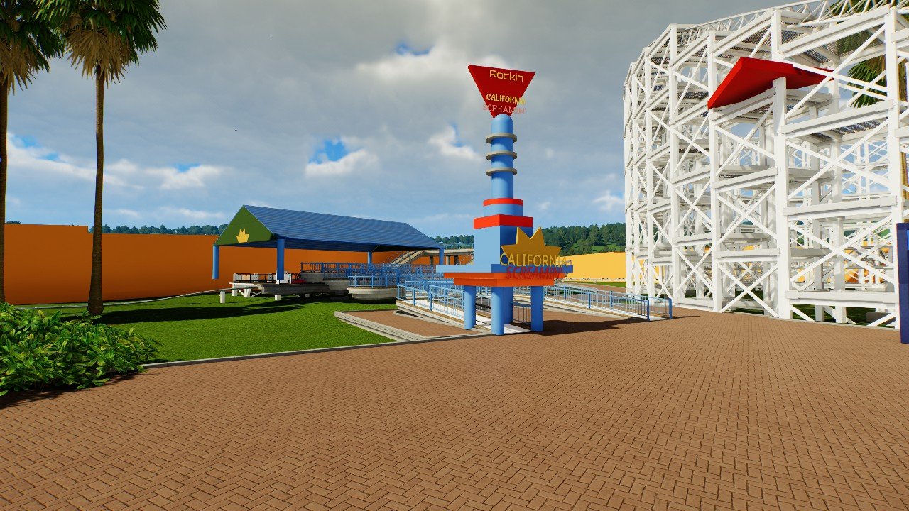 Disney's California AdventurePark - Planet Coaster 2 mod - Frontier ...