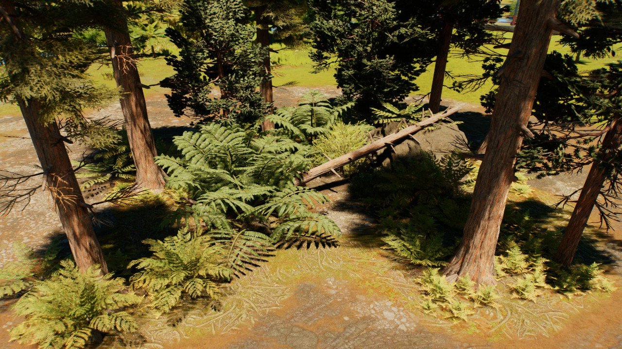 Redwood Forest Flora 1 - Workshop - Jurassic World Evolution 3