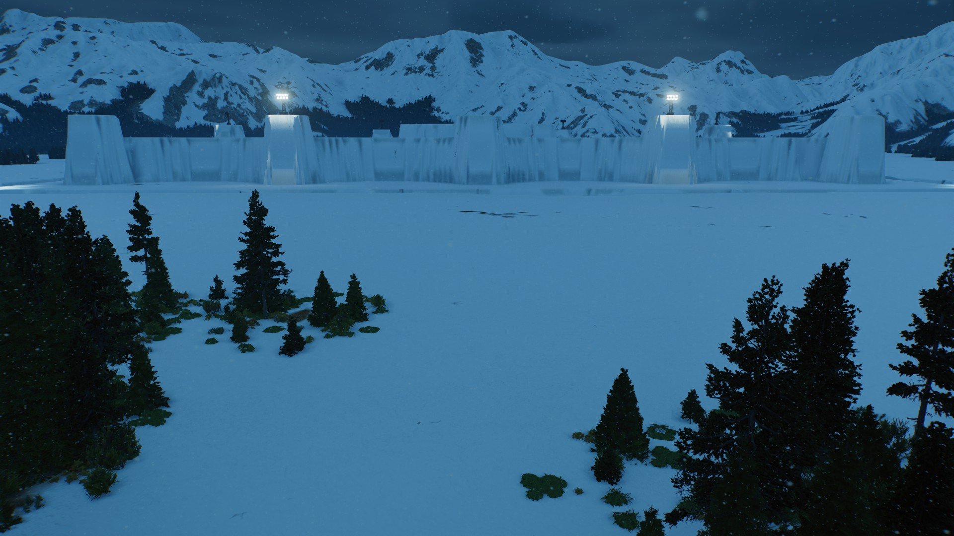 Snow castle - Workshop - Jurassic World Evolution 3