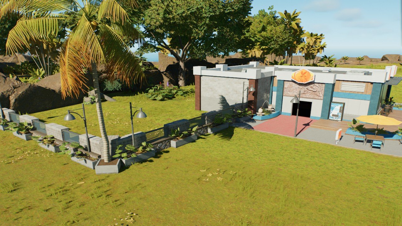 Amenity with Small Enclosure - Workshop - Jurassic World Evolution 3