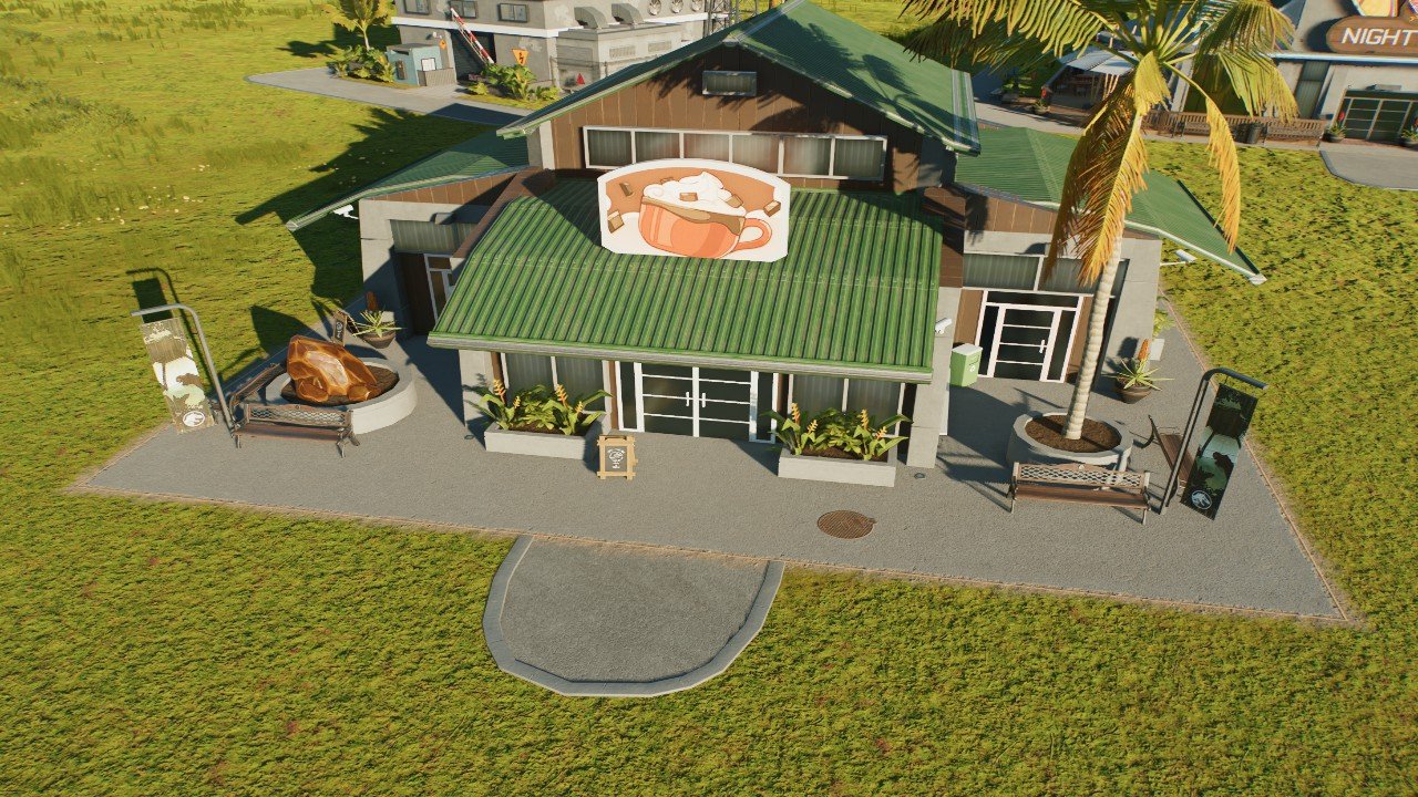 Coffee Shop Shell - 创意工坊 - 《侏罗纪世界：进化 3》