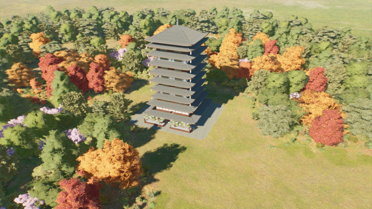 Asian Temple Arrival Point - Workshop - Jurassic World Evolution 3