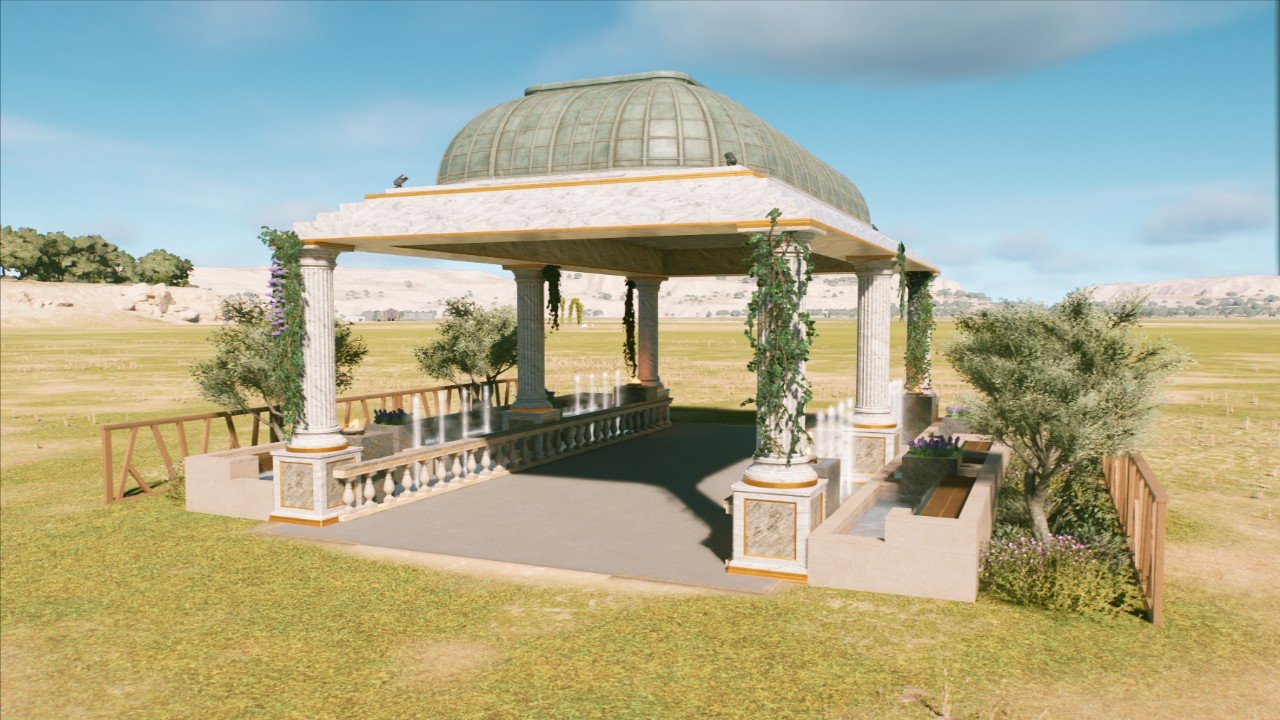 Plaza Hallway - Jurassic World Evolution 3 creation - Frontier Workshop