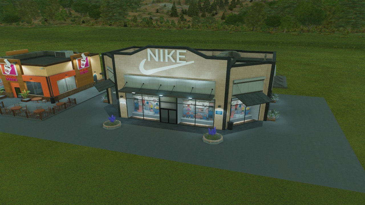 Nike Store (Shopping Amenity) Updated - Workshop - Jurassic World ...