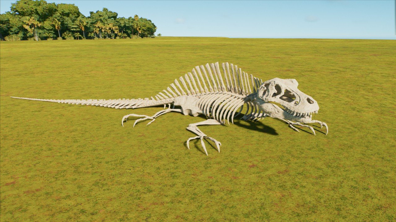 Dimetrodon Skeleton - Workshop - Jurassic World Evolution 3