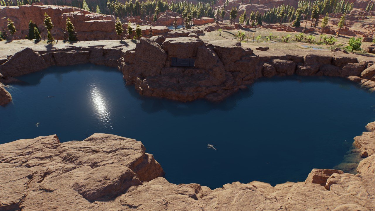 Natural Lagoon V + Cave viewing gallery Biome Dynamic - Workshop ...