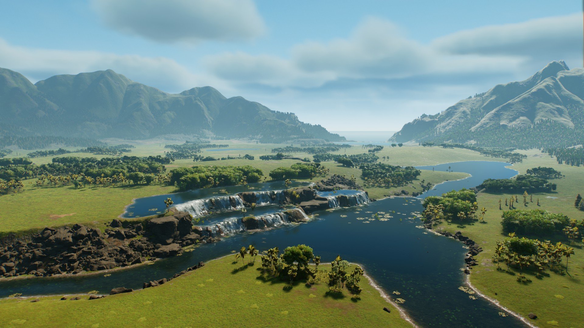 Tropical Haven - A Calm Pre-Shaped Sandbox Map - Workshop - Jurassic ...