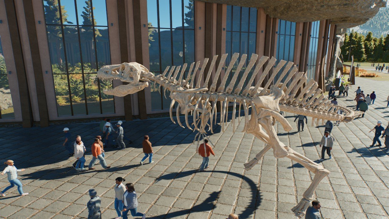 Acro skeleton - Workshop - Jurassic World Evolution 3