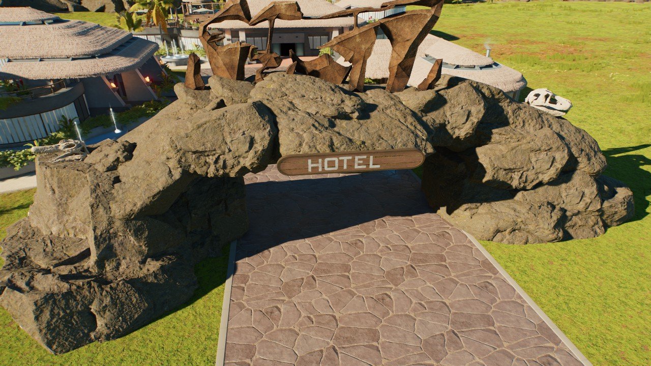Hotel gate - Workshop - Jurassic World Evolution 3