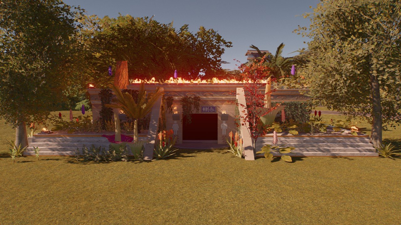 Aztec Restroom - Workshop - Jurassic World Evolution 3
