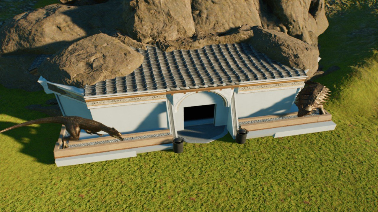 undergraund tunnel - Workshop - Jurassic World Evolution 3