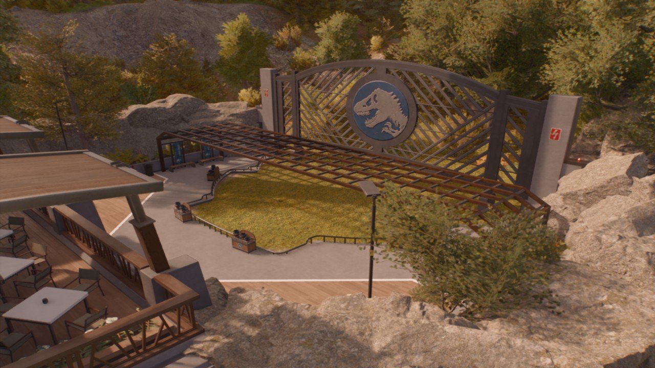 Petting Zoo With Roof - Workshop - Jurassic World Evolution 3