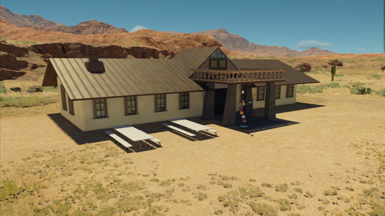 Nevada styled House - Workshop - Jurassic World Evolution 3