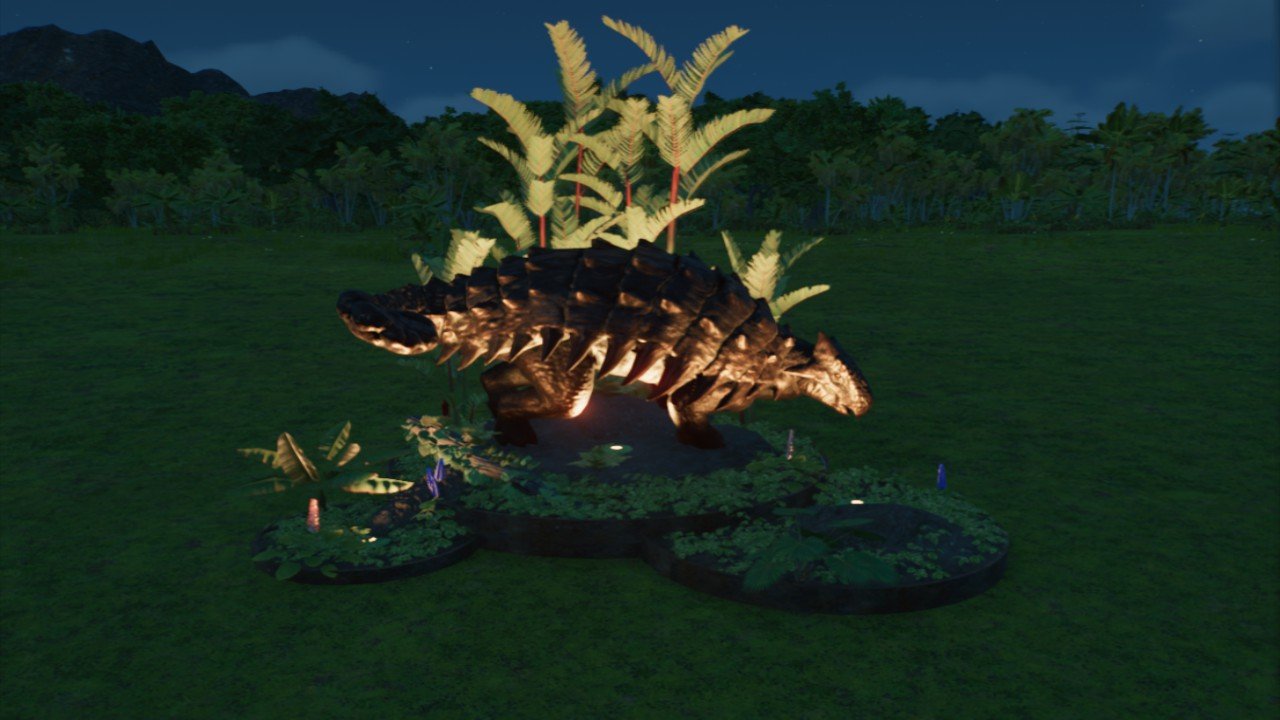 Ankylosaurus statue - Workshop - Jurassic World Evolution 3