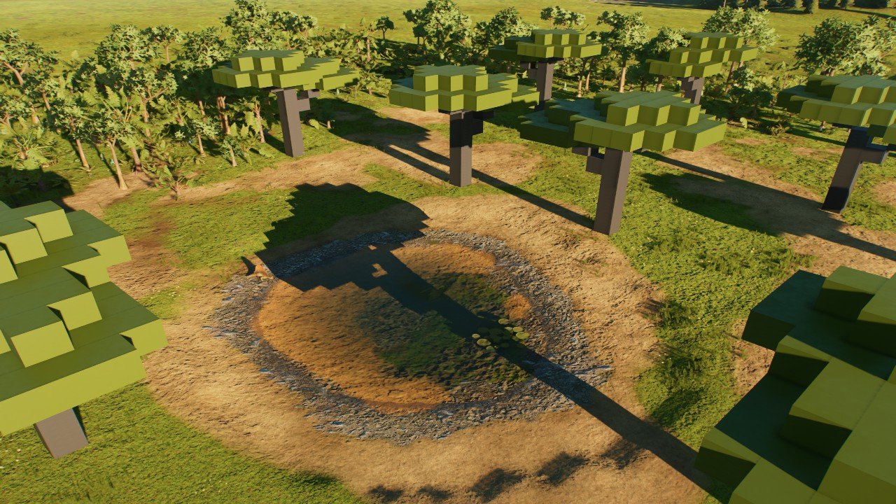 Minecraft: Acasia Tree - Workshop - Jurassic World Evolution 3