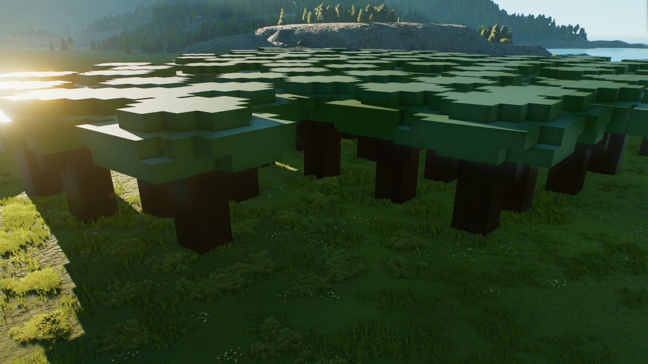 Minecraft: Dark Oak Tree - Workshop - Jurassic World Evolution 3