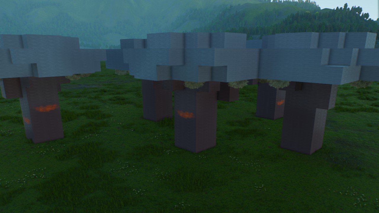 Minecraft: Pale Oak Tree - 创意工坊 - 《侏罗纪世界：进化 3》