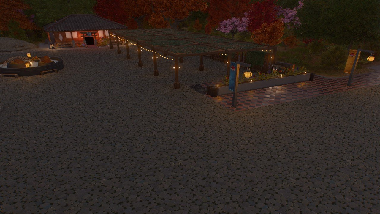 Entry rest plaza - Workshop - Jurassic World Evolution 3