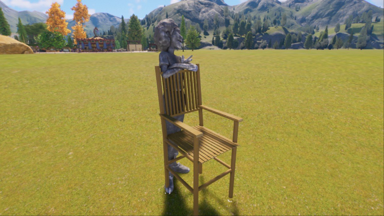 COLORABLE CHAIR 2 - Planet Coaster 2 creation - Frontier Workshop