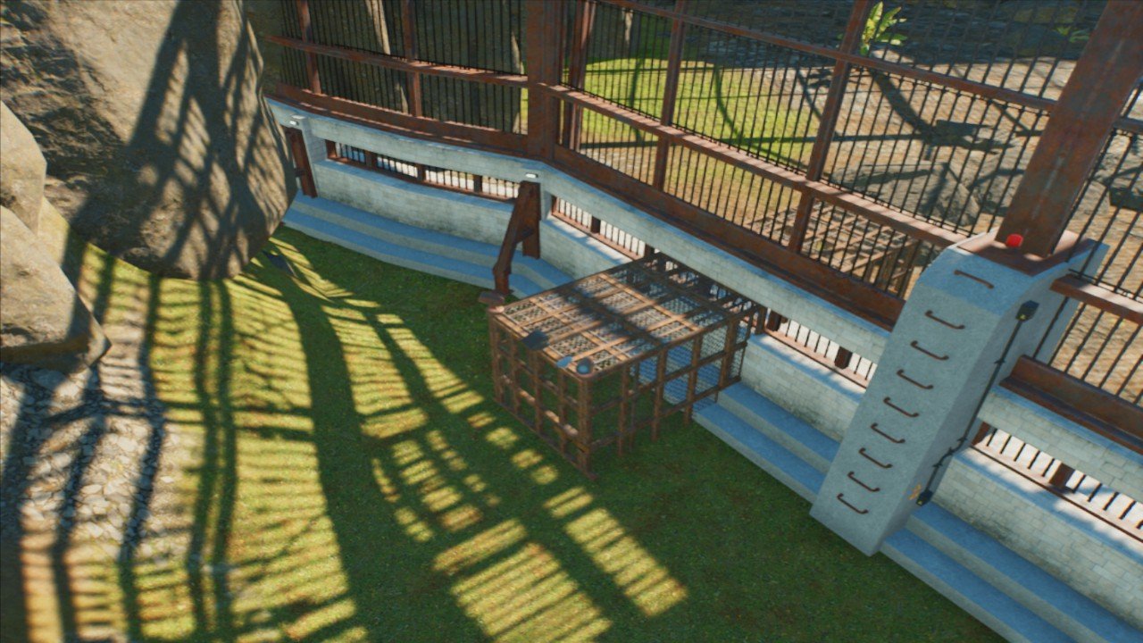 JP3 Aviary gate - Jurassic World Evolution 3 creation - Frontier Workshop