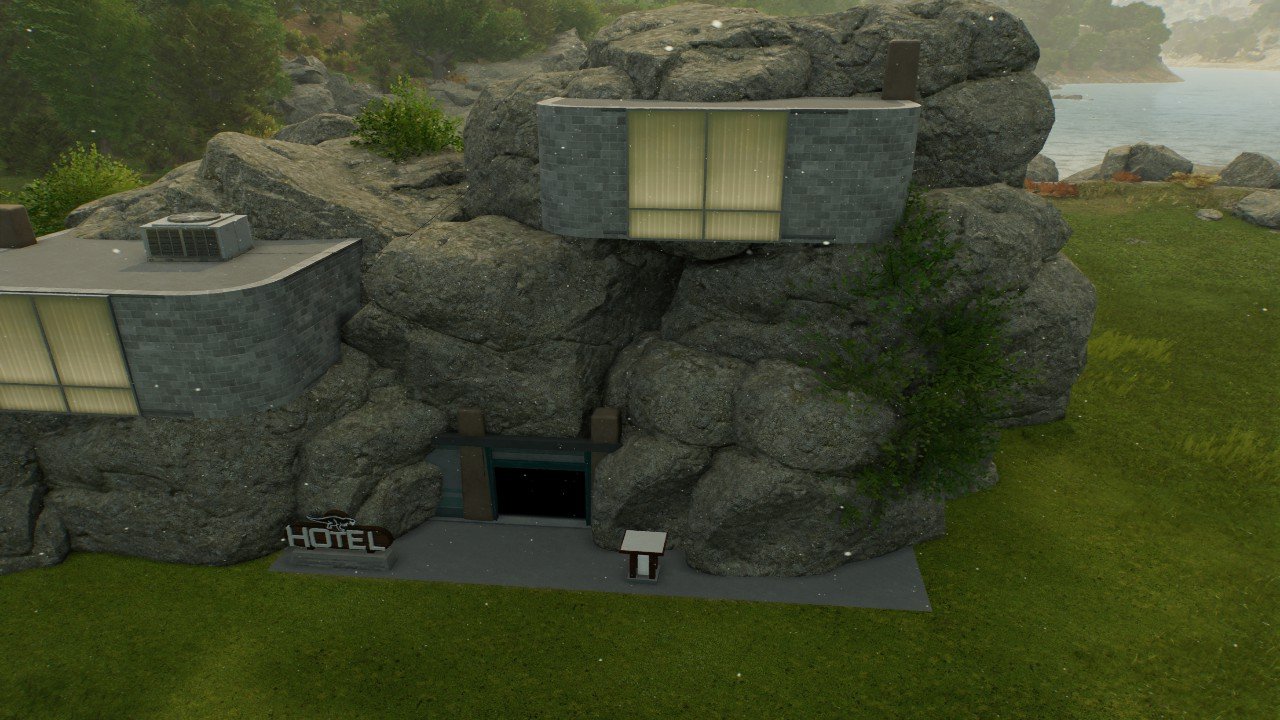 Small cliff side hotel - Workshop - Jurassic World Evolution 3