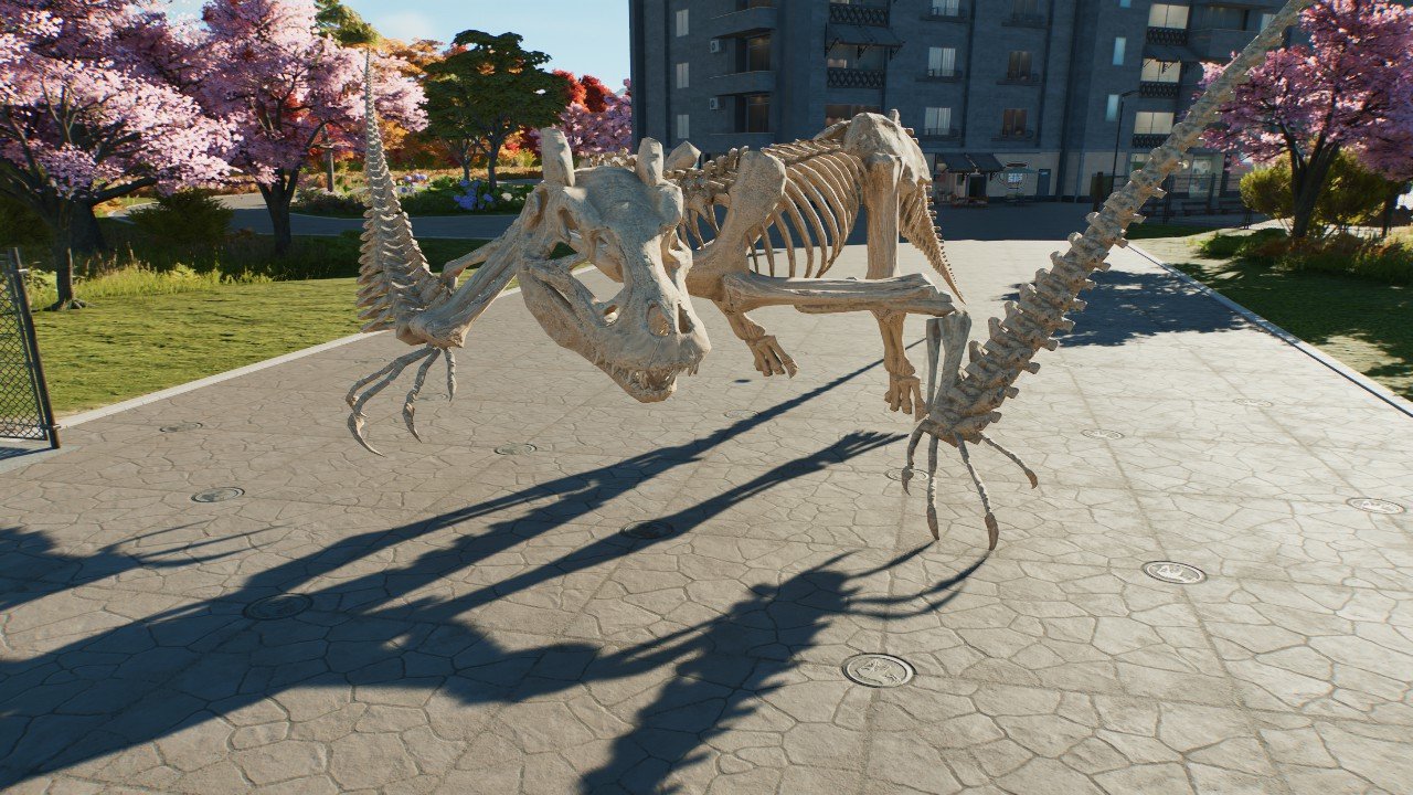 Tigrex skeleton - Workshop - Jurassic World Evolution 3