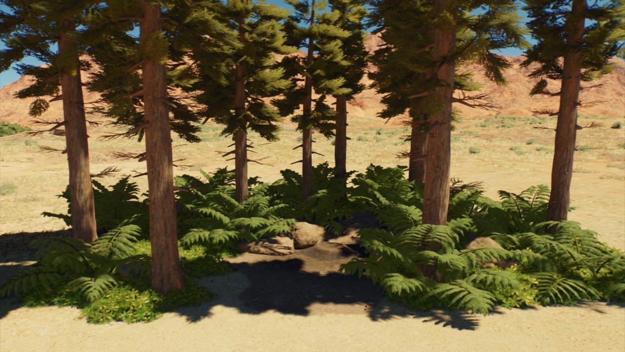 Une foret du jurassique pour un nid - Workshop - Jurassic World Evolution 3