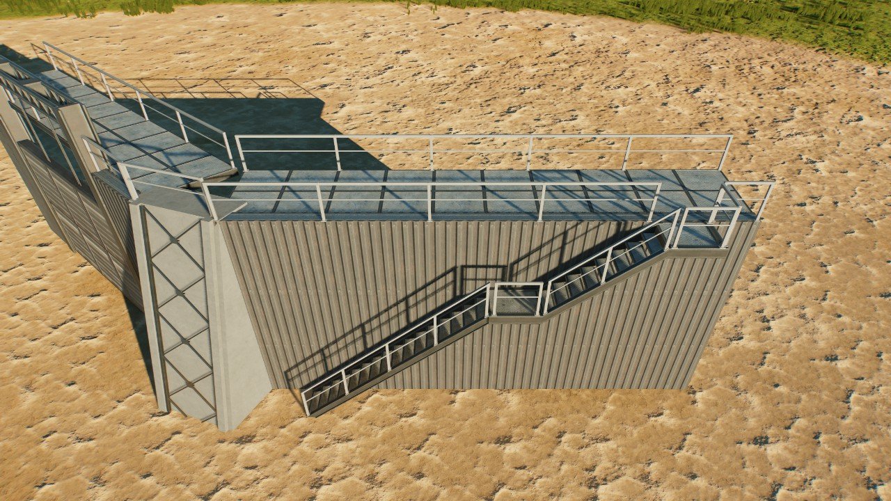 Paddock wall with stairs - Workshop - Jurassic World Evolution 3