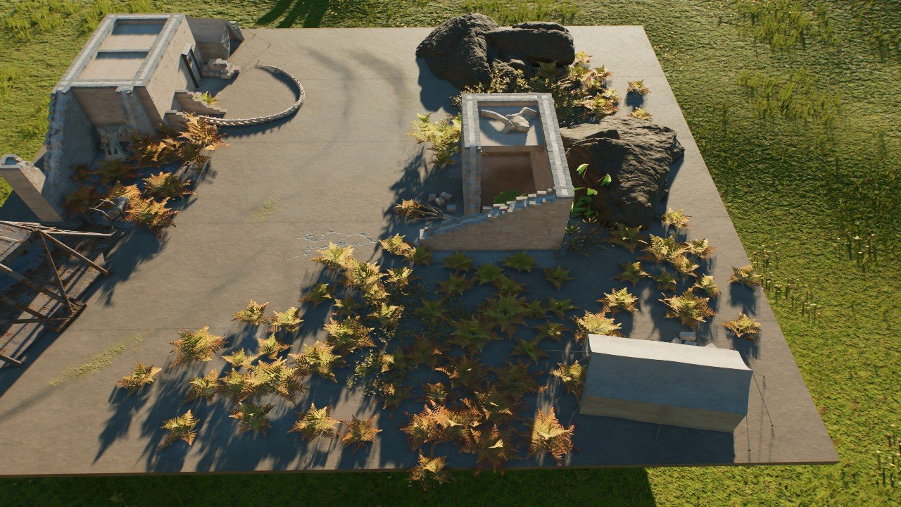 Abandoned building - Workshop - Jurassic World Evolution 3