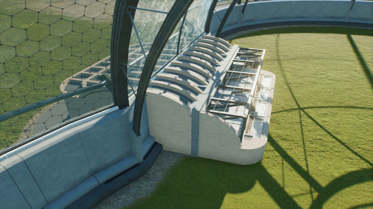 Brick Aviary Vewing Gallery - Workshop - Jurassic World Evolution 3