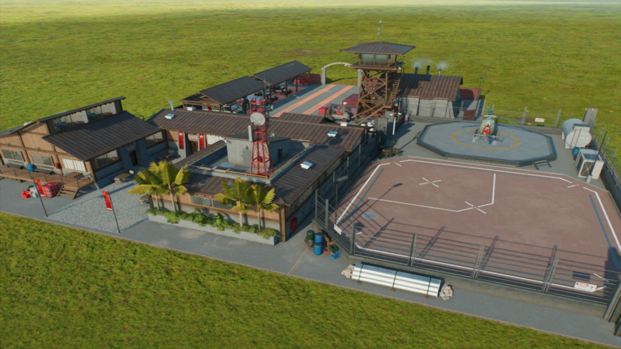 Jurassic Park Inspired 3-1 Ranger Facility - Workshop - Jurassic World ...