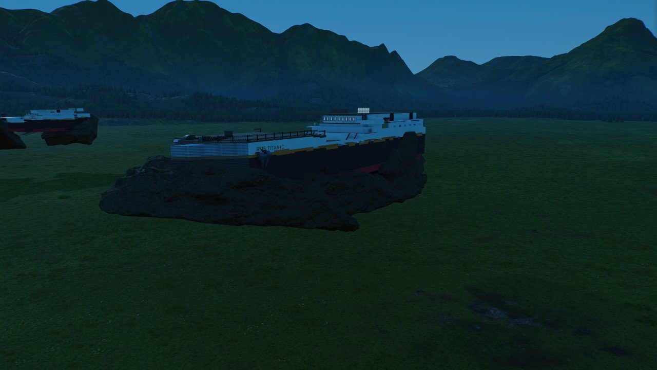 Sunken Titanic Bow - Workshop - Jurassic World Evolution 3