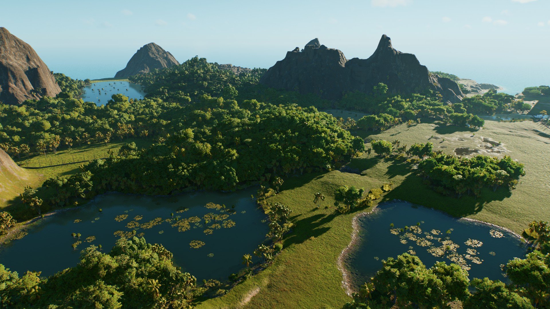 ECOSYSTEM, no dinosaurs, POIs - Workshop - Jurassic World Evolution 3