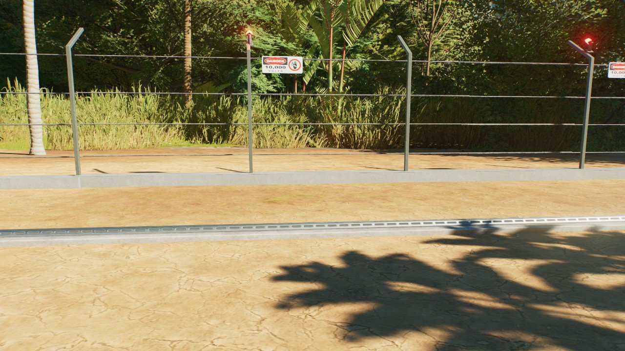 Small JP fence - Workshop - Jurassic World Evolution 3