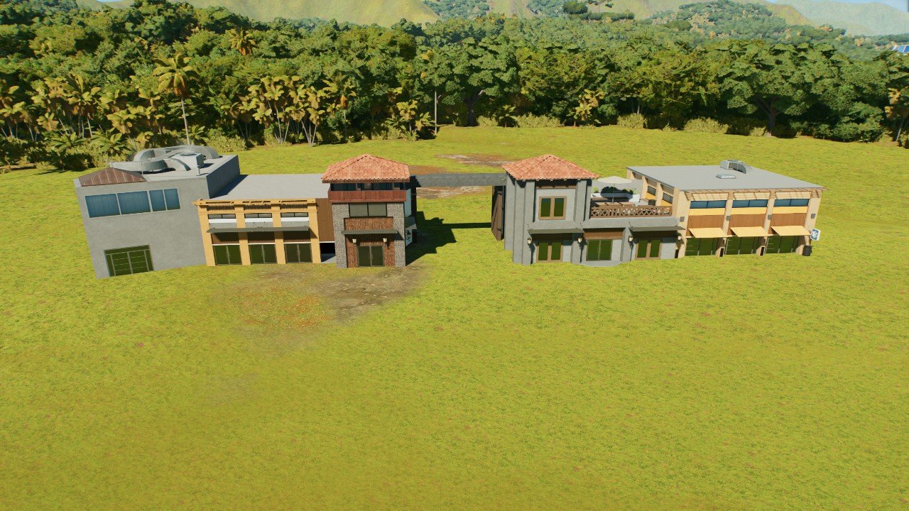 JW Main Street Building - Workshop - Jurassic World Evolution 3