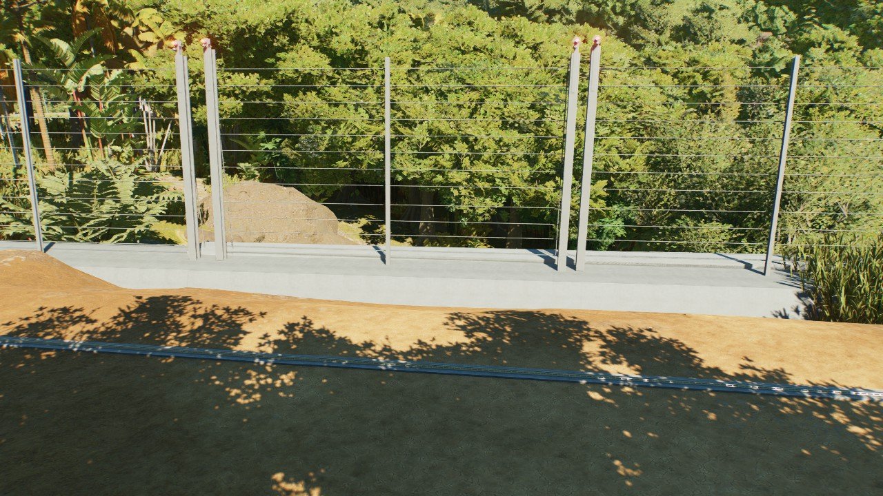 Jp Concrete Fence - Workshop - Jurassic World Evolution 3