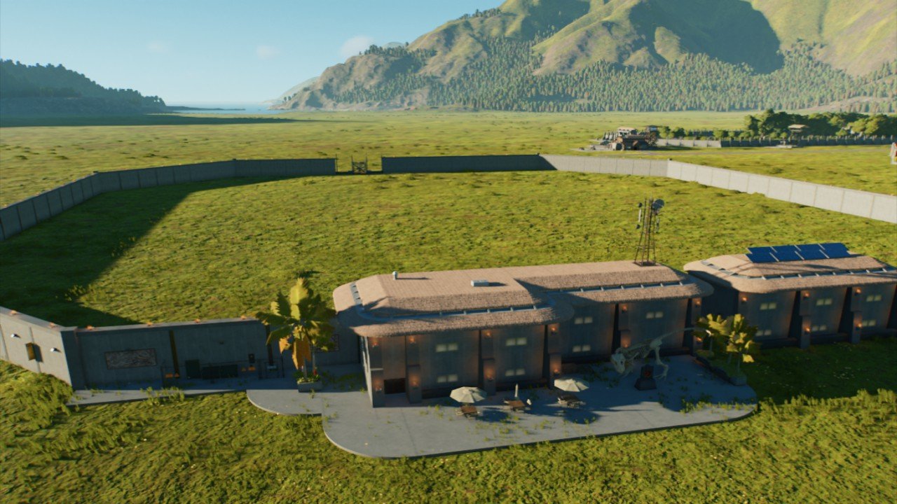Small concrete t-rex padock. - Workshop - Jurassic World Evolution 3