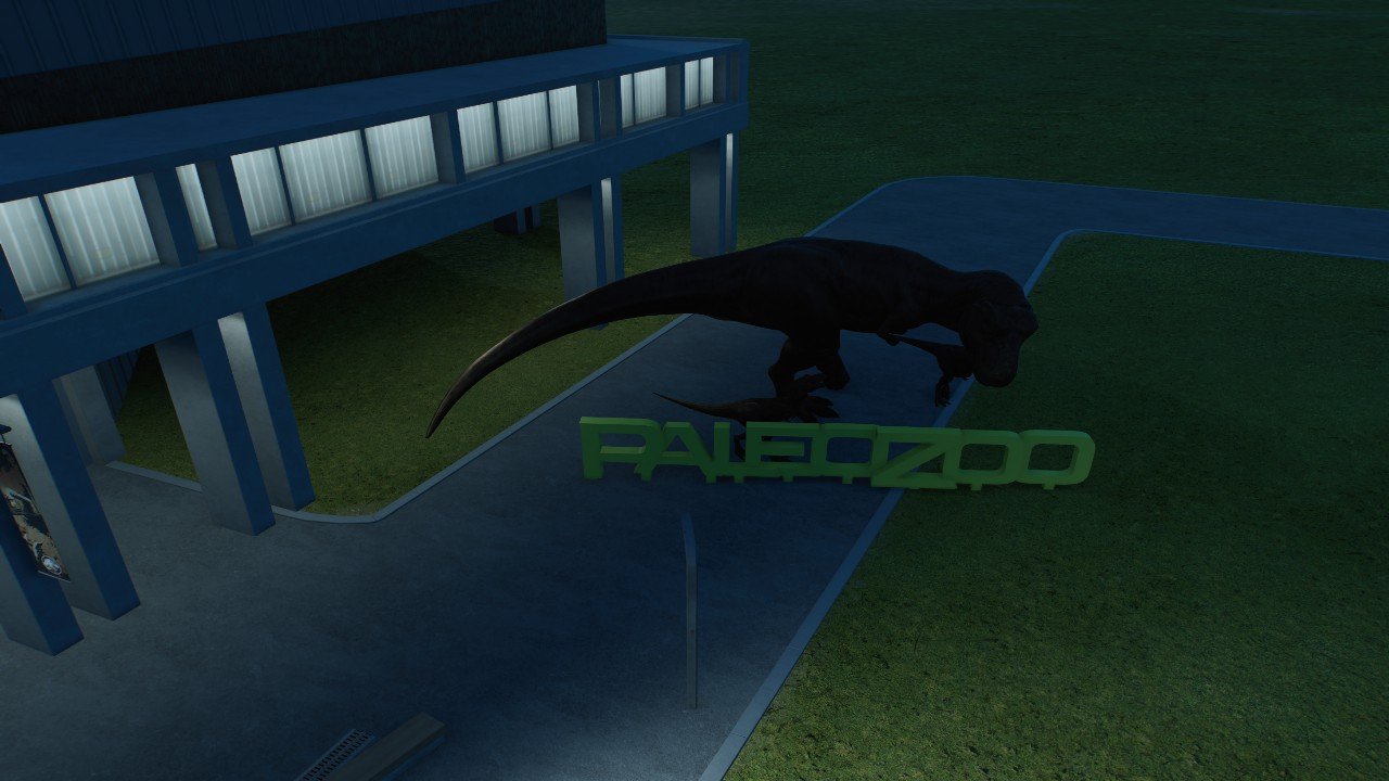 PALEOZOO SIGN - Workshop - Jurassic World Evolution 3