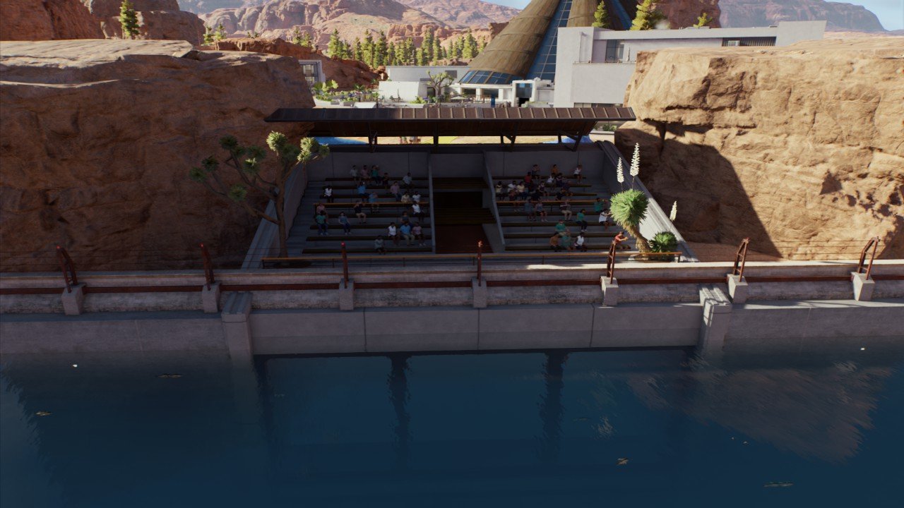 Custom Lagoon Viewing Gallery - Workshop - Jurassic World Evolution 3