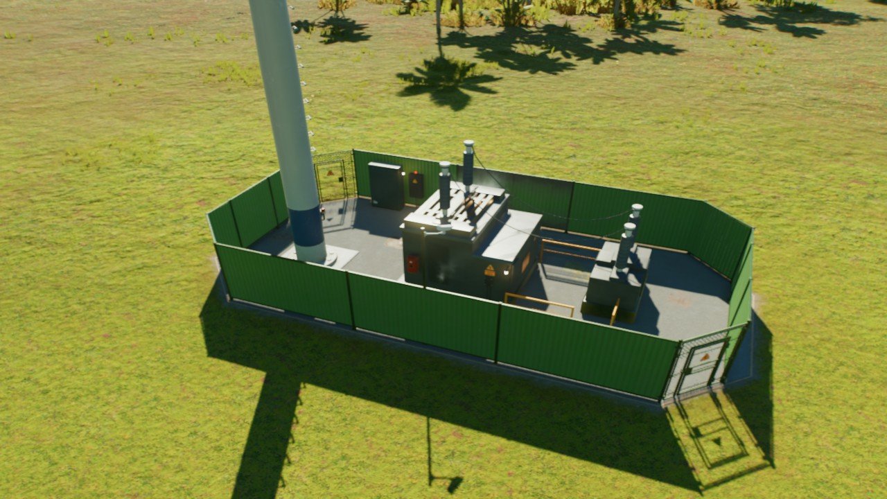 Go Away Green - Small Substation - Workshop - Jurassic World Evolution 3