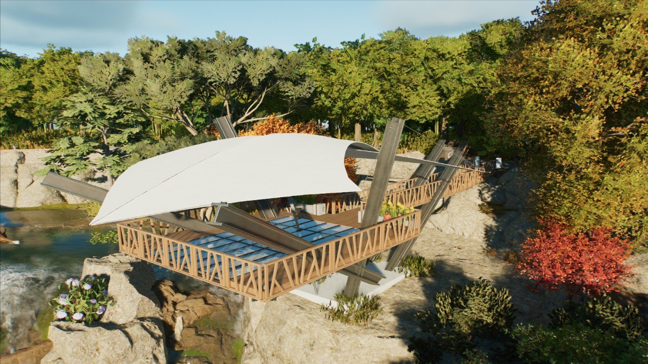 Modern Viewing Deck - Workshop - Jurassic World Evolution 3