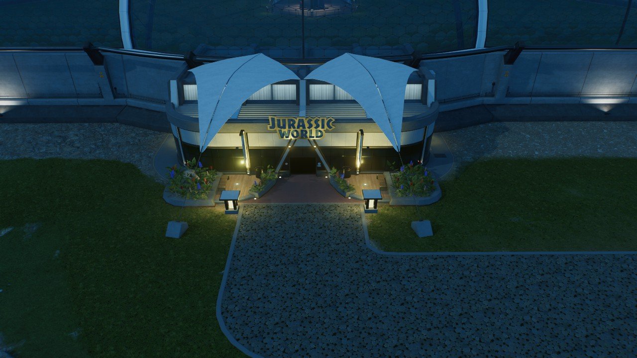 Galerie voliere JW lumiere jaune - Workshop - Jurassic World Evolution 3