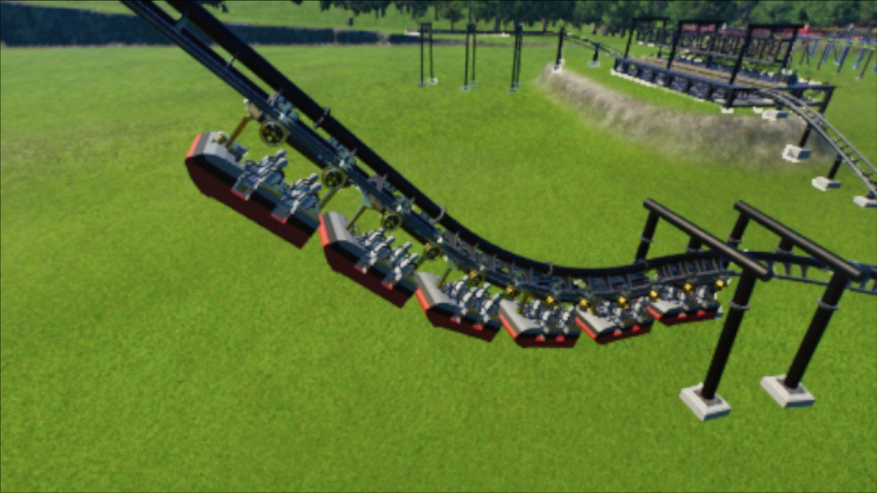 arrow dynamics suspended coaster - Planet Coaster 2 creation - Frontier ...