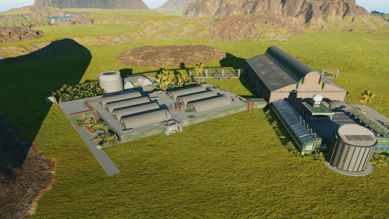 Fixed isla sorna compound - Jurassic World Evolution 3 creation ...