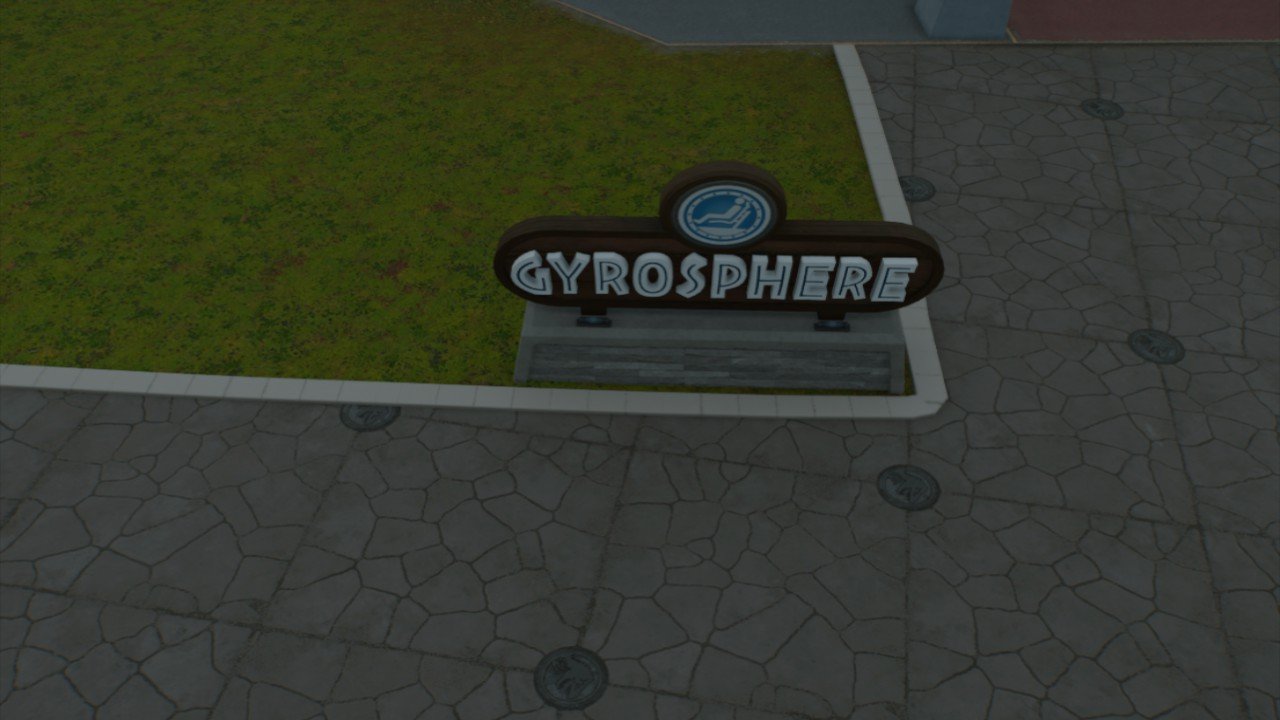 Gyrosphere - Workshop - Jurassic World Evolution 3