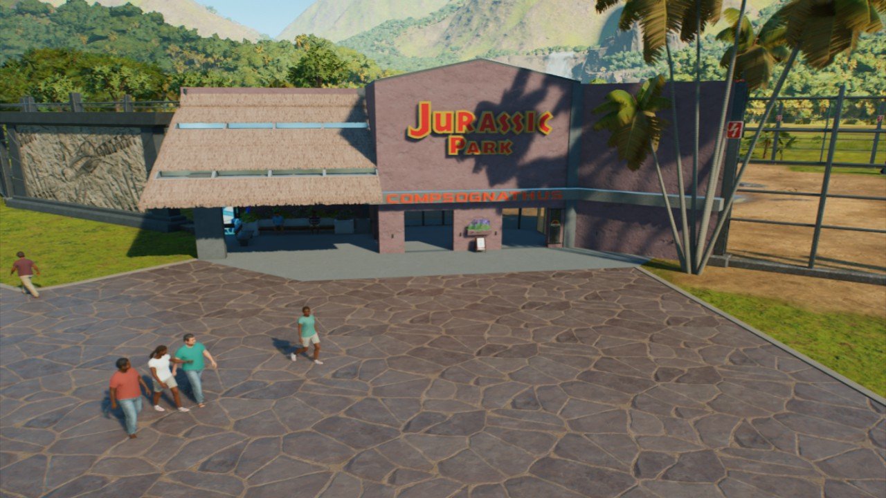 Glass Viewing and Rest Area - Workshop - Jurassic World Evolution 3